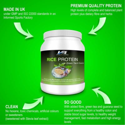 Brown Rice Protein Powder | Vitality Rocks